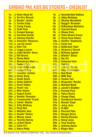 g o t n e e d :: USA All New Series 1 (aka 16th Series) GPK Card ...